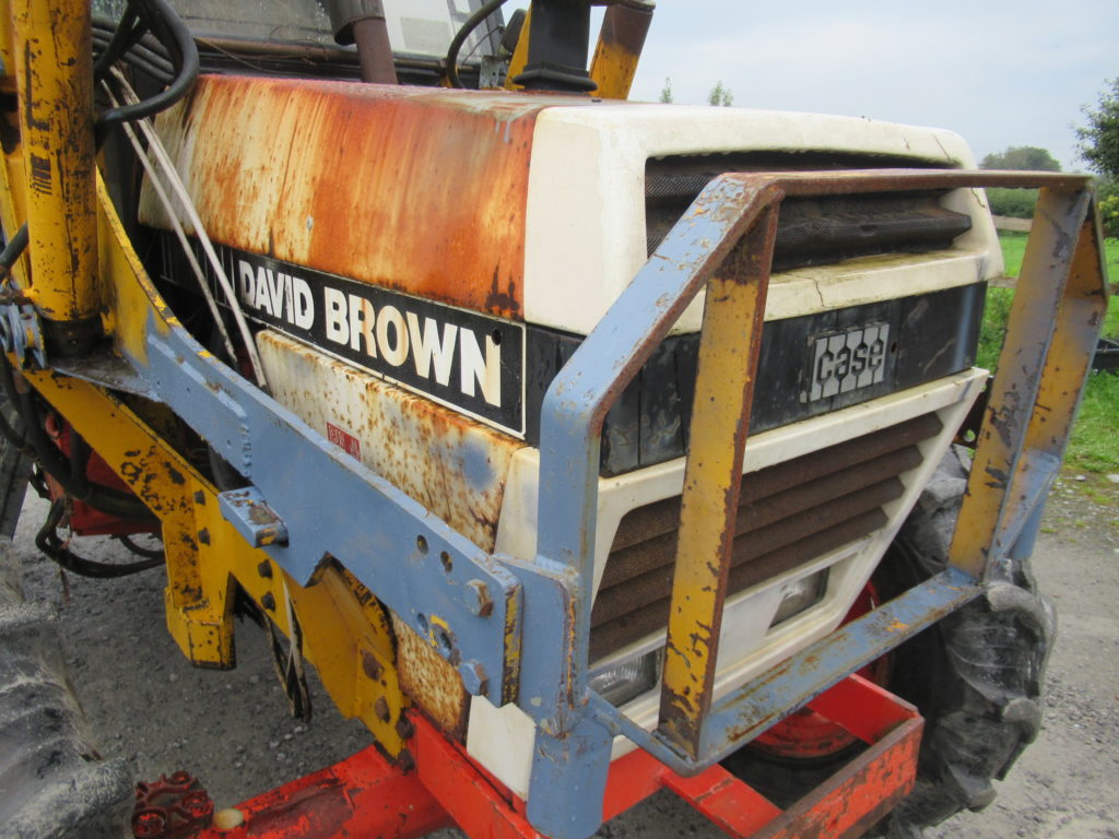 David Brown 1490 4wd c/w standard gearbox, pick up hitch, hook type ...