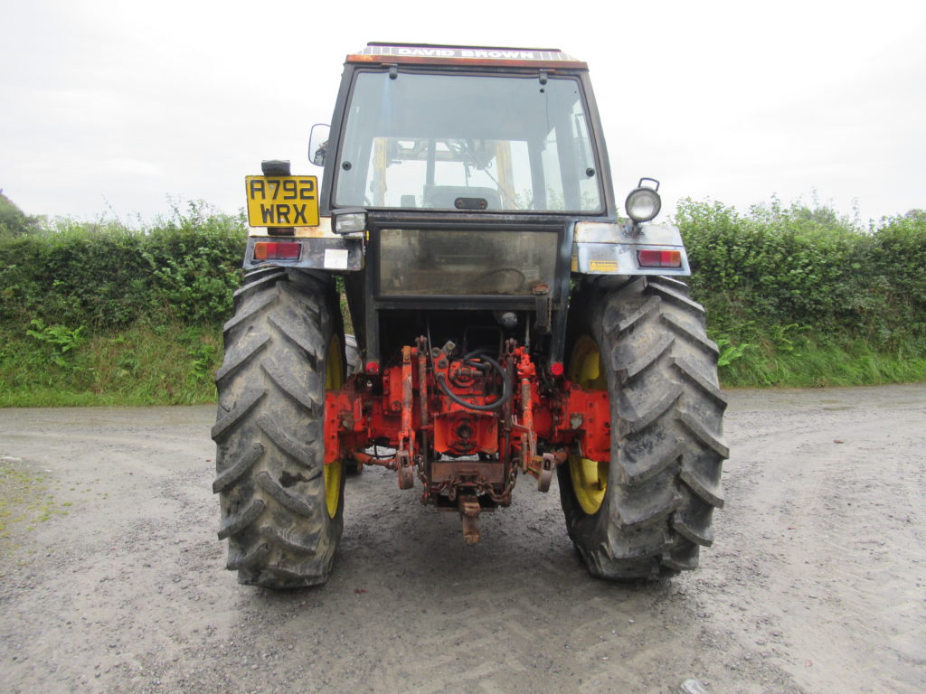 David Brown 1490 4wd c/w standard gearbox, pick up hitch, hook type ...