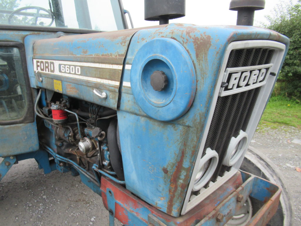 Ford 6600 2WD Q Cab c/w power steering, front weight frame, wide front ...