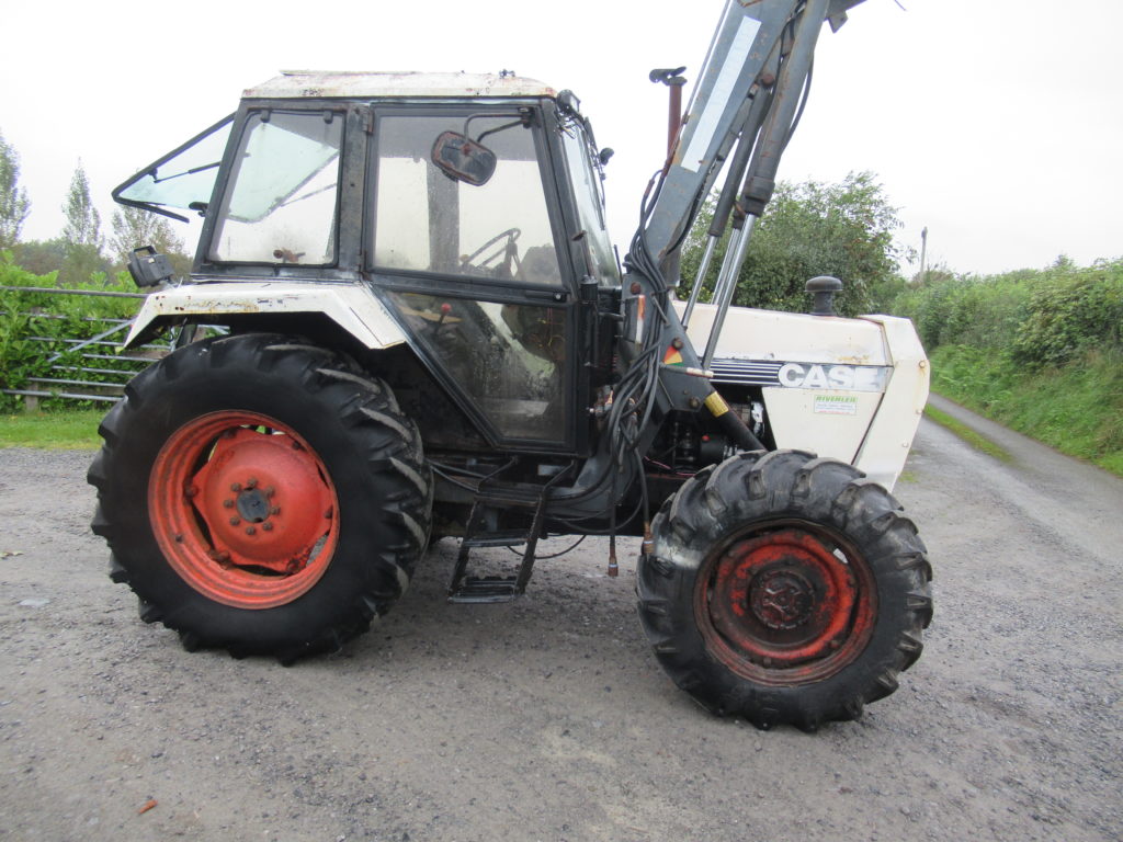 Case 1394 4wd Standard gearbox c/w Farmhand Loader with Quicke Euro ...