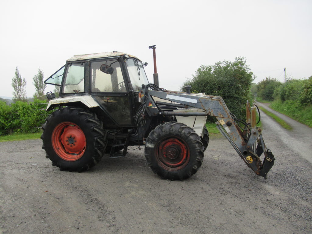 Case 1394 4wd Standard gearbox c/w Farmhand Loader with Quicke Euro ...