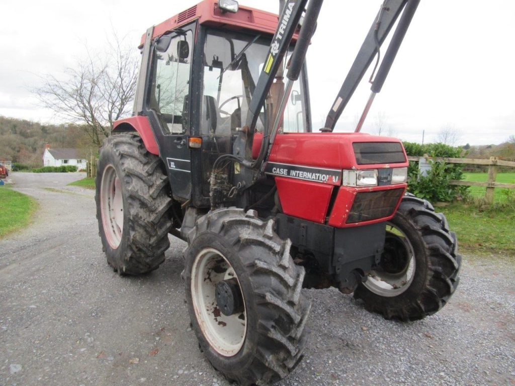 Case 795 XL 4WDc/w Trima 1192 front end loader with joy stick control ...